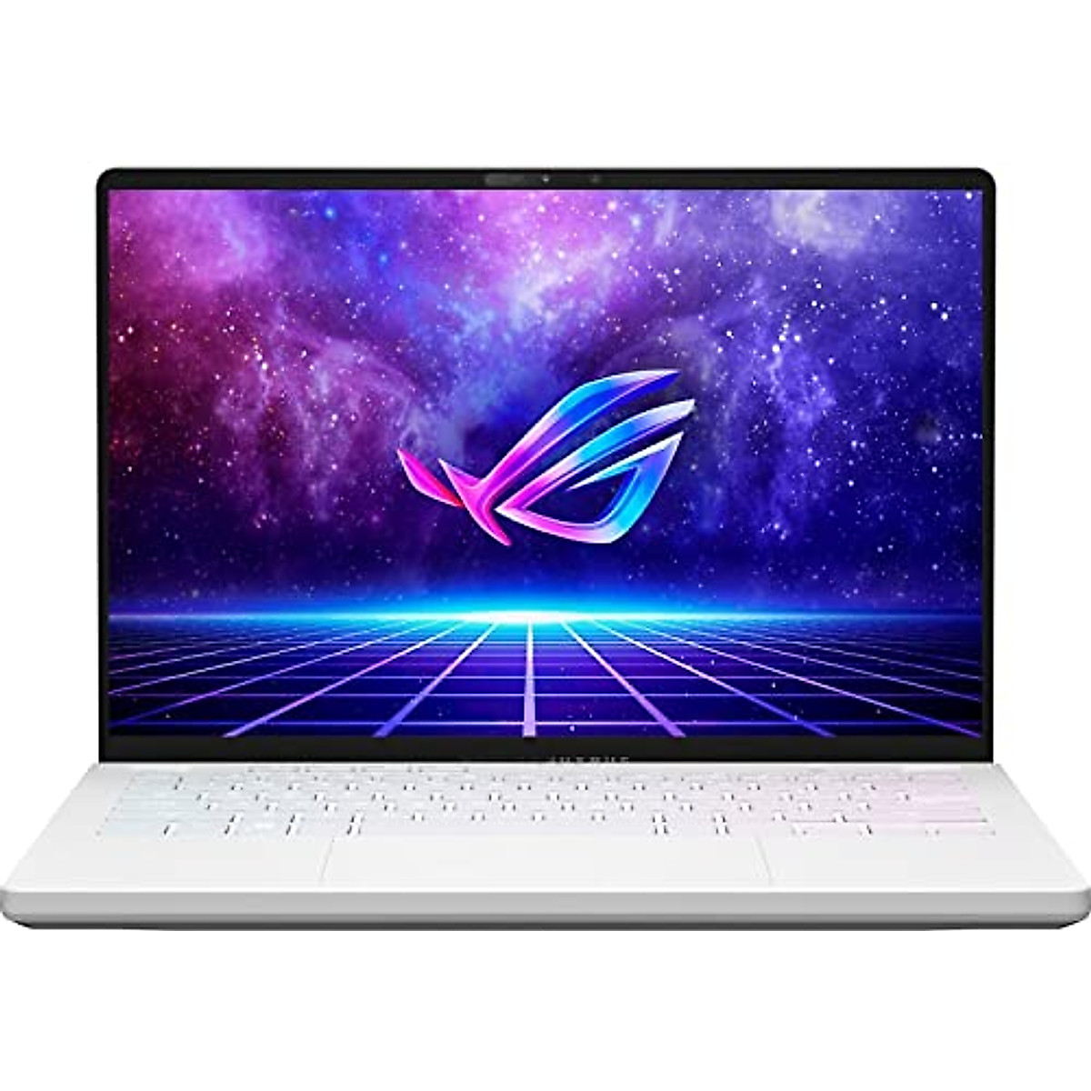 2022 ASUS ROG Zephyrus G14 Gaming Laptop, 14 Inch WQXGA 120Hz Display, AMD Ryzen 9 6900HS, 24GB RAM, 1TB SSD, AMD Radeon RX 6700S, Moonlight White, Bundle with JAWFOAL