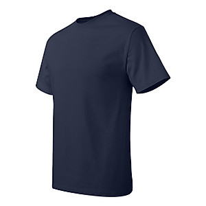 Hanes Mens Tagless 100% Cotton T-Shirt, XL, Navy