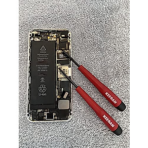 KEEGAN TOOLS 6-Piece Precision Handle Screwdriver Tool Set Eyeglass Repair Kit with Magnetic Screwdrivers, Phillips, Torx, Rotating Swivel End Caps Repair Tool for Mobile Phone Computer