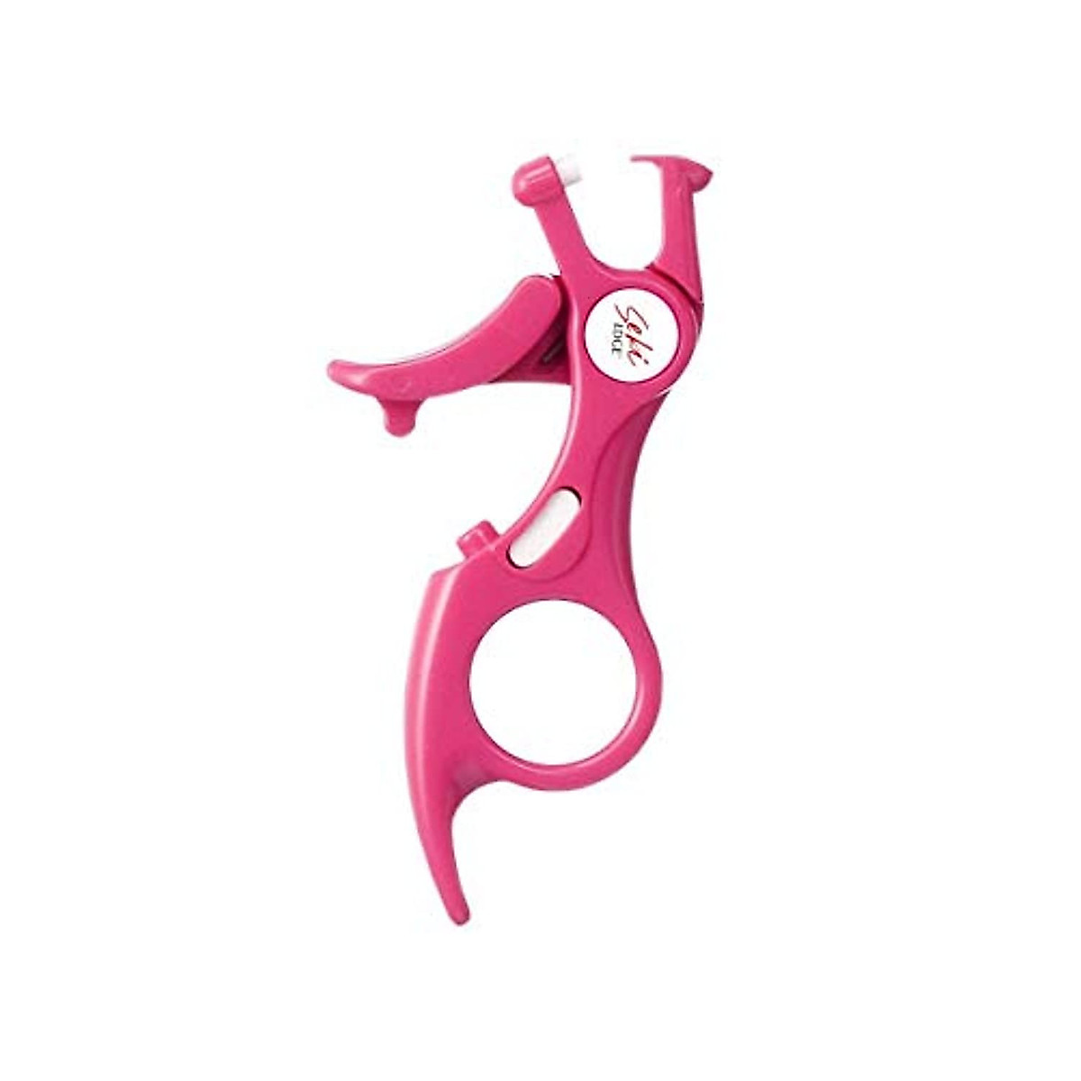Seki Edge Spot Eyelash Curler (SS-600) - Lash Curler Adds Curl, Lift & Definition to Outer Corners of Lashes - Help Eyes Appear Larger & More Open - Comes with Extra Curler Replacement Pad