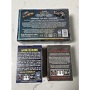 Wise Wizard Games Star Realms Boxed Sets Bundle: Core Game, Colony Wars and Frontiers (3 Items)
