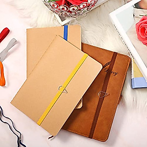 42 Pcs Elastic Bookmarks Set Multi Color Elastic Rope Bands Planner Bookmarks Include 30 Pcs Stainless Steel Teardrop Paper Clips and 12 Pcs Elastic Bands for Women Office School Reader (Retro Color)