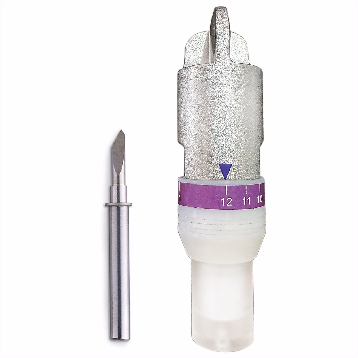 Dbwhole Deep Cut Blade Holder CAHLF1（Includes CABLDF1 Blade） for Brother Cutting Machines, Precision Constructed Metal Knife Block and Durable Cutting Knife