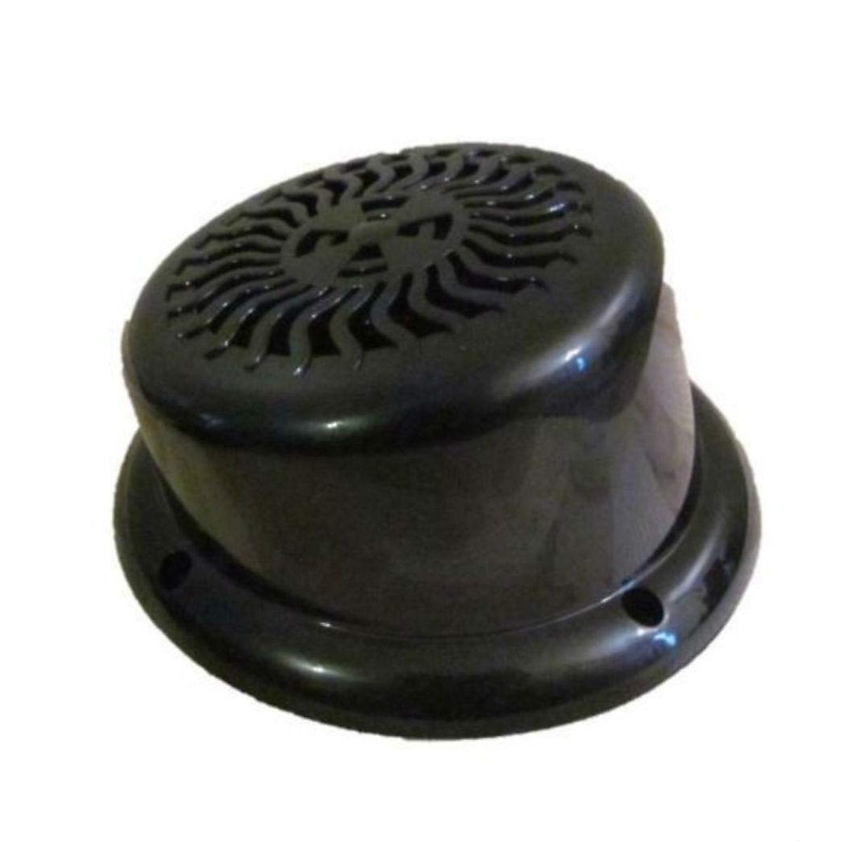 KCHEX 2 Black Wavy Blue LED 5.25" Flush Mount Speaker UV Waterproof