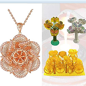 3D Printer Castable Resin Jewelry Liquid Casting/Wax Resin for LCD 3D Printer 1000 ml Casting Resin for All Different LCD 3D Printer