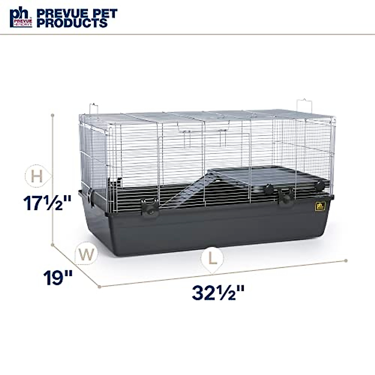 Prevue Pet Products 528 Universal Small Animal Home, Dark Gray
