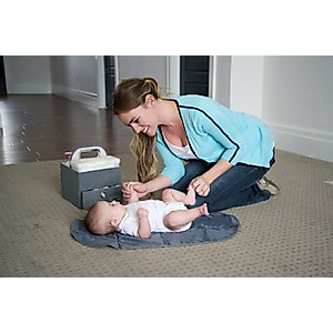 JJ Cole Diaper Caddy, Slate Heather