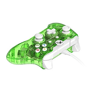 PDP Rock Candy Wired Controller for Xbox 360 - Aqualime