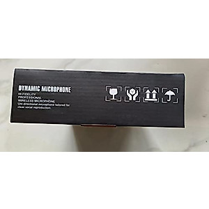 FerBuee Wireless Microphone Dual Professional Cordless Dynamic Mic Handheld Microphone System for Amplifier, PA System, Karaoke, Meeting, Party, Church, DJ, Wedding, 100ft