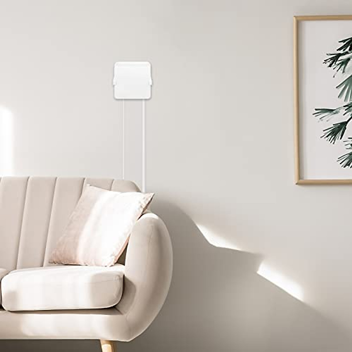 Koroao Adhesive Wall Mount for Lutron Caseta Smart Bridge, Compatible with Lutron Caseta L-BDG2/L-BDGPRO2 Adhesive or Screw Wall Bracket - Easy to Install (Not Compatible with PD-REP)