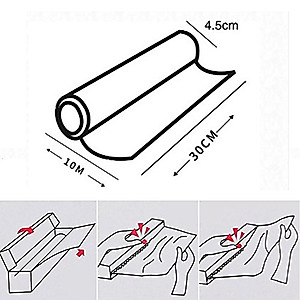 Baking Paper (33Feet /Roll) Two-sided Non Stick Parchment Baking Silicon Paper for Kitchen/Cookies/Bread/Cakes