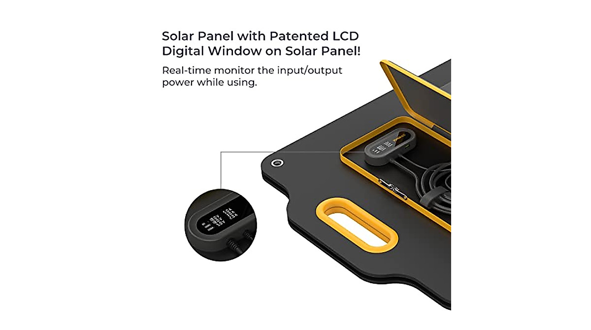 Powerness 120W Portable Solar Panel - Efficient & Reliable