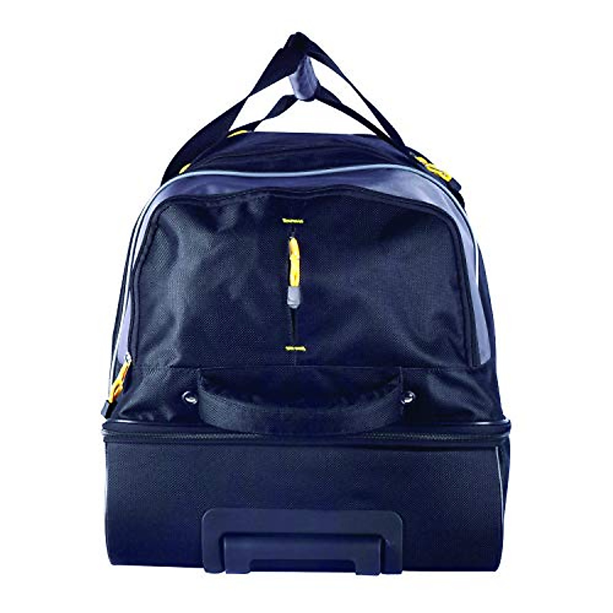 TPRC Sierra Madre II Upright Rolling Duffel Bag, Black/Gray, 36-Inch