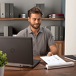 Brother DS-640 Compact Mobile Document Scanner, (Renewed Premium)