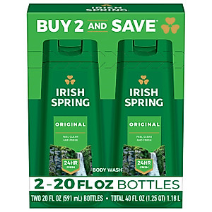Irish Spring Original Clean Body Wash, 20 Oz, 2 Pack