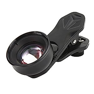 Cell Phone Camera Lens, 100mm Universal Multilayer Coating Professional HD No Distortion Smartphone Macro Lens with Flower Lens Clip