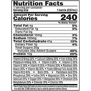 BOOST Original Balanced Nutritional Drink, Very Vanilla, 8 FL OZ (Pack of 6)