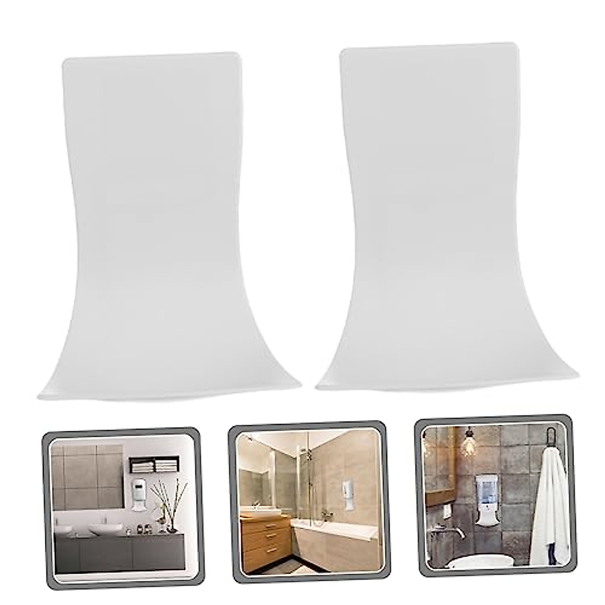 CALLARON 2pcs Water Tray Plastic Cup Holder Liquid Hand Soap Wall Soap Dispenser Automatic Soap Dispenser Tray Fabric Softener Drip Tray Container Foam Floor Laundry Abs Hand Use White Beer