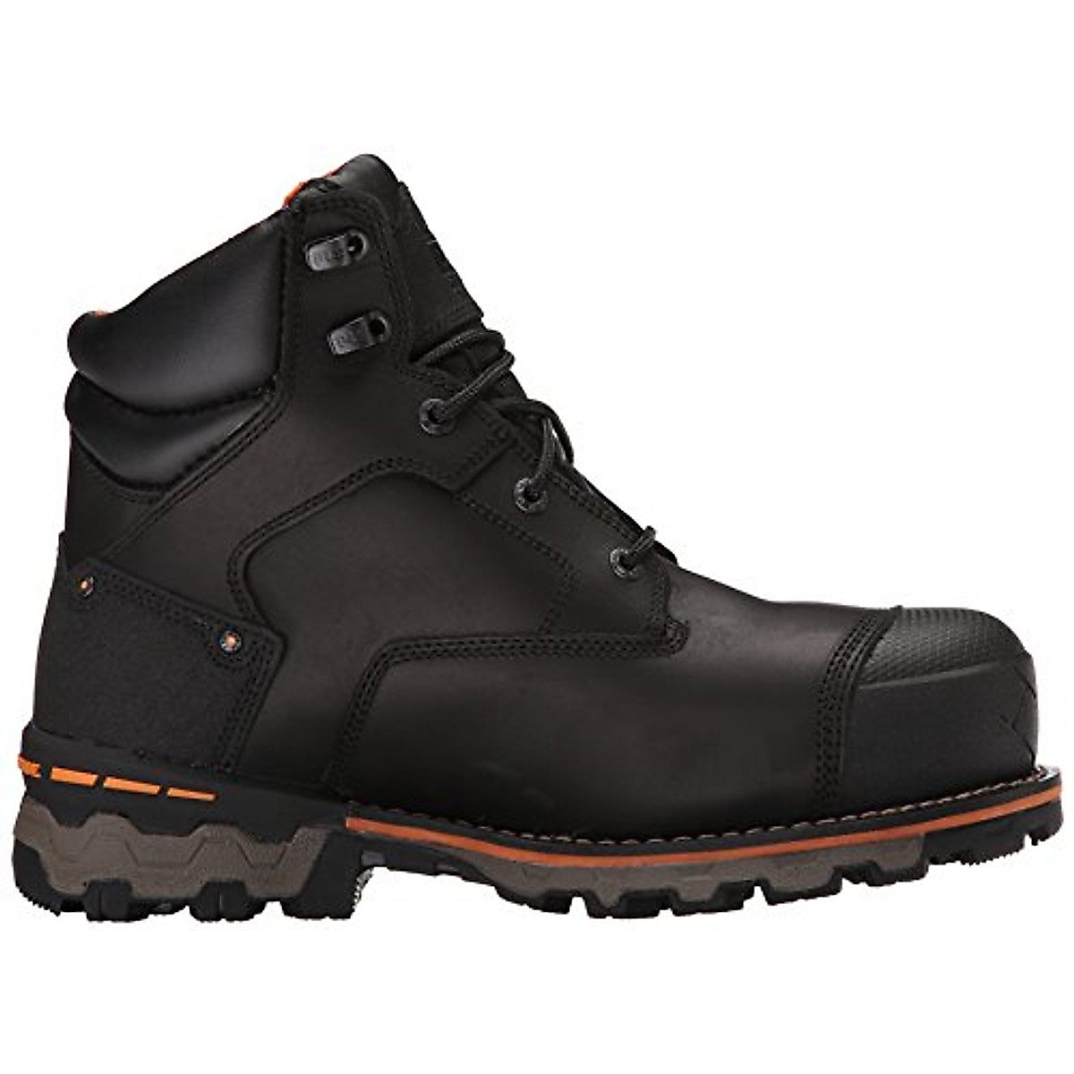 Timberland PRO Men's Boondock 6 Inch Composite Safety Toe Waterproof Industrial Work Boot, Black, 10.5