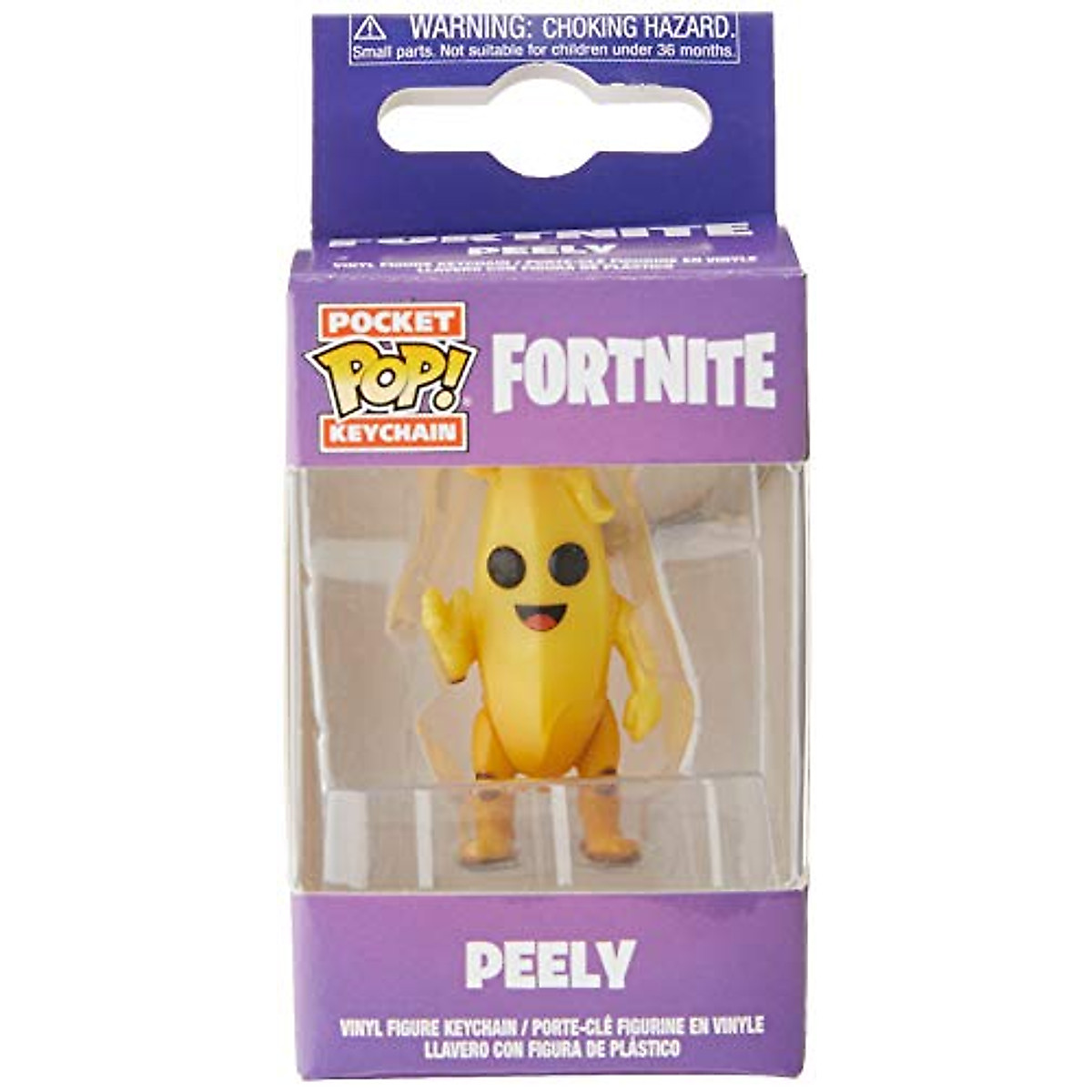 Funko Pop! Keychain: Fortnite - Peely, Multicolor