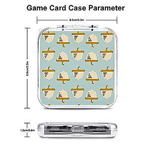 Acorns blue Game Card Case for Swítch Protective Portable Case Box with 12 Cartridge Slots