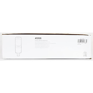 Audio-Technica 2020GM Cardioid Condenser Microphone Silver