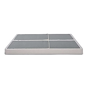 ZINUS No Assembly Metal Box Spring / 5 Inch Mattress Foundation / Sturdy Metal Structure, Split King