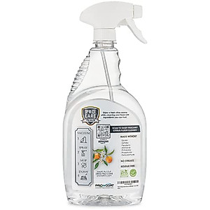 ProCare Citrus Floor Cleaner (Made in USA) | Tile, Stone, Laminate, Vinyl & Natural Wood Floor Cleaner for Mopping, Floor Cleaning Solution with Citrus Aroma - 32oz / 0.95L Spray Bottle