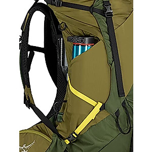 Osprey Atmos AG LT 50L Men's Backpacking Backpack, Night Shift/Scoria Blue, L/XL