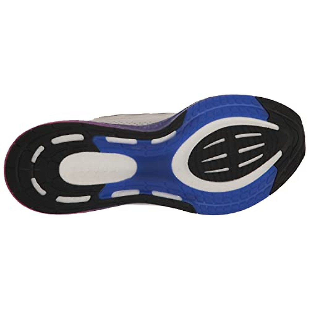 adidas Men's Pureboost 22 Running Shoe, White/Grey/Lucid Blue, 9.5