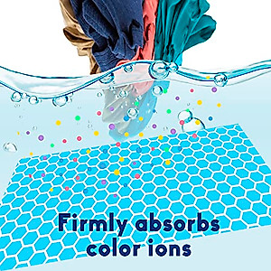 Xcleen Color Absorber for Laundry-Protect Your Clothes from Color Bleed and Stains-40 Count