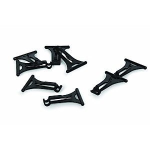 Camco 42720 Awning Hanger Clip - Pack of 8,5/8 Inch , Black