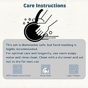 Imperial Home 7 Pc Carbon Steel Nonstick Cookware Set, Pots & Pans Set, Dishwasher Safe Cookware Set, Cooking Set, Kitchen Essentials (Red)