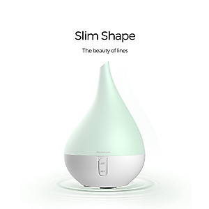 Aromacare, Aromatherapy Aroma Diffuser for Essential Oils, Cool Mist Humidifier for Home Bedroom, One Fill for 10Hours with Night Light 2 Mist Mode Waterless Auto-Off