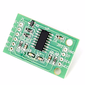 Load Cell Amplifier, 5Pcs HX711 Dual-Channel 24 Bit Weight Weighing Load Cell Conversion Module Accessory with Pin Header, Pressure Sensor