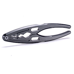 ZeckTeck RC Shock Clamp Shaft Pliers Aluminum Multi Assembly Disassembly Tool for RC Car