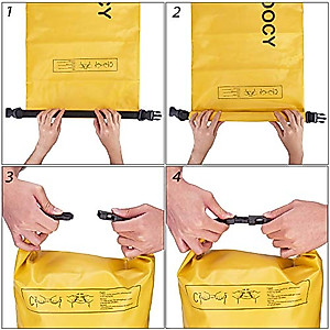 MOOCY PWC Anchor, Sand Rock Dry Bag Anchor for Jet Ski, Kayak, Small Boats, Power Watercrafts (10L)