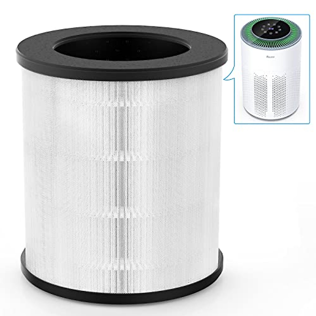 Air Purifier A2 Replacement Filter, VEWIOR H13 True HEPA Air Cleaner Filter (Special for ClearAir-A2 Air Purifier)