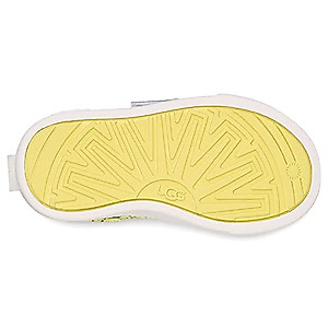 UGG Unisex-Child Rennon Low Pineapple Stuffie Sneaker, Pineapple, 10 Toddler