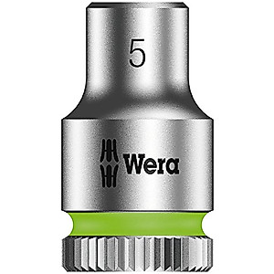 Wera Tools 05003883001 Belt 4 Sock Set 1/4" drv 9 Pieces, One Size, Multi