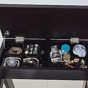 GLSCASA Valet Stand Clothes Hat Rack Storage Organizer Display Free Standing,Wardrobe Valet For Men Black