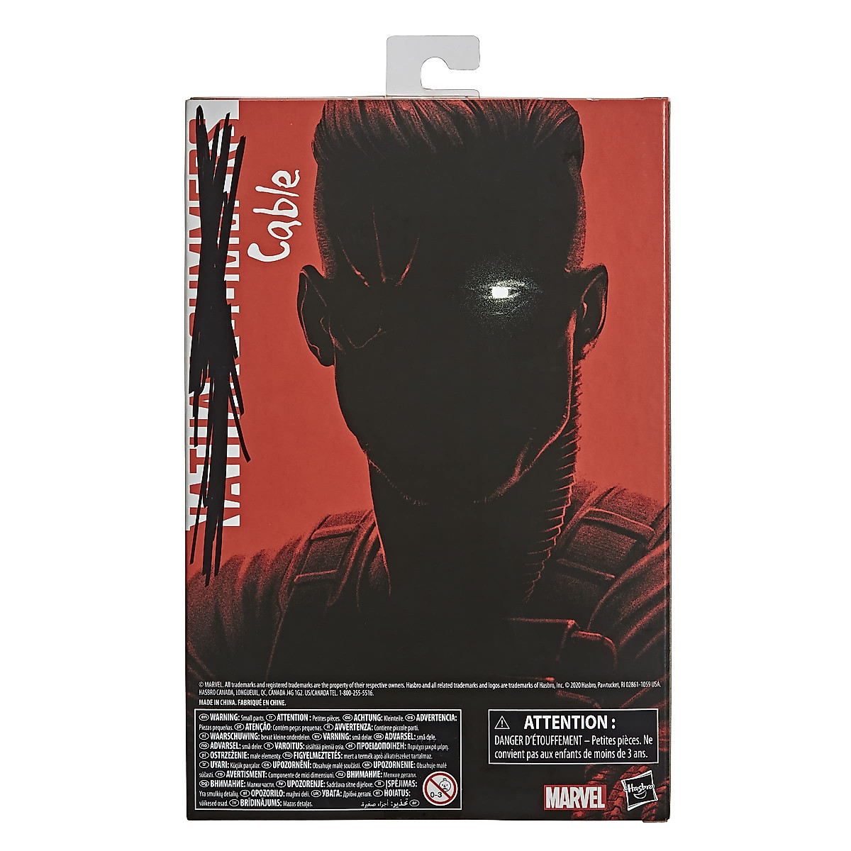 Marvel Hasbro Legends Series X-Men 15-cm Collectible Cable Action Figure Toy, Includes 5 Accessories, for Children Aged 14 and Up