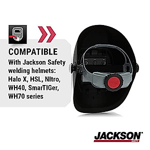 Jackson Safety 370 Replacement Headgear Part - Welding Helmet Accessories - Adjustable - Black/Grey - 20696