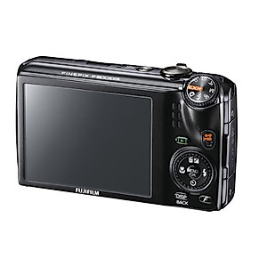 FUJIFILM FinePix Digital Camera F300EXR (Black) F FX-F300EXR B 12MP CCD 15x Optical Zoom Wide angle24mm 3.0-inch Display - International Version