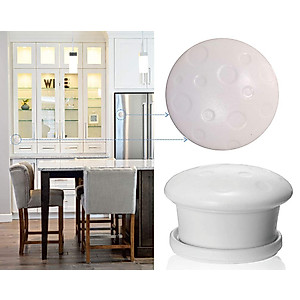 Baby Proofing Magnetic Cabinet Locks Child Proof Extra Magnet (5 Pack) Universal Replacement Keys for Magnetic Locking System - Baby Safety Latch for Drawers and Cabinet - 5 Key Holders Included