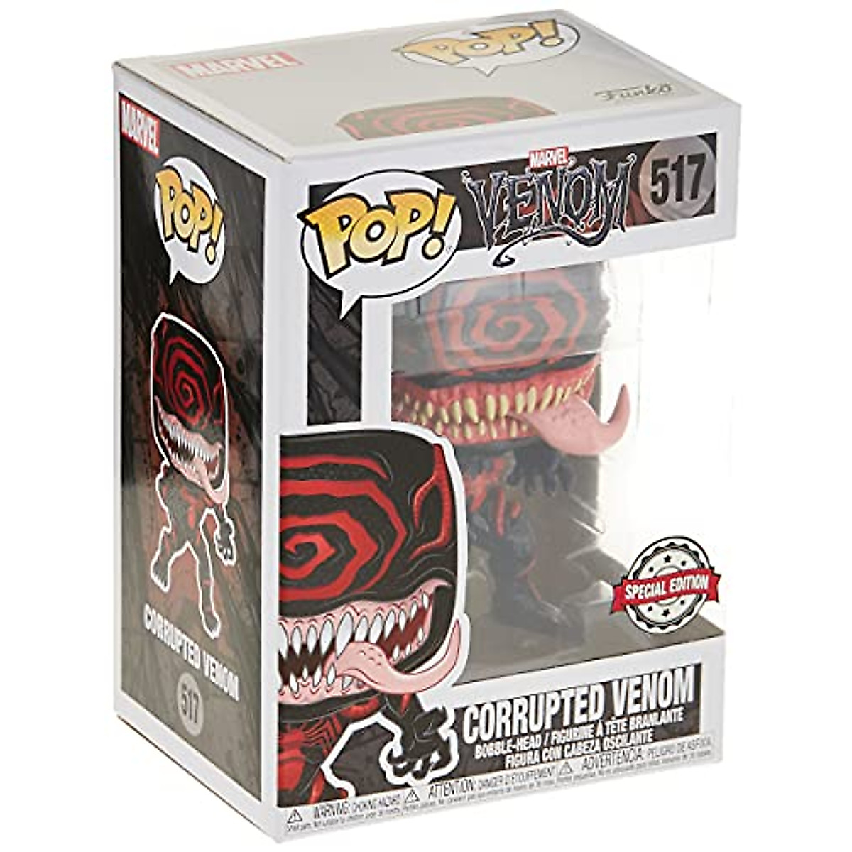 Marvel Funko Corrupted Venom LA Comic Con Exclusive Pop 517
