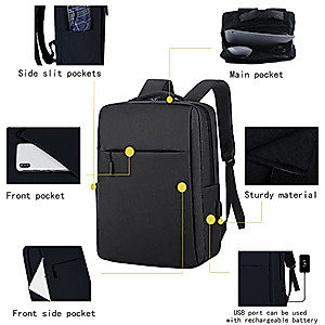 Handbag for PS5, Travel Storage Handbag Backpack for PS5 Console Protective Luxury Bag, Travel Pouch for Game Console Discs/Digital Versions and Controllers, Game Cards, HDMI and Accessories