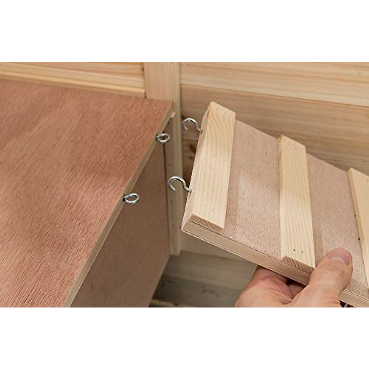 TRIXIE Natura X-Small Indoor Rabbit Hutch, Pet House for Rabbits and Guinea Pigs, Bunny Cage on Wheels, Pull Out Tray