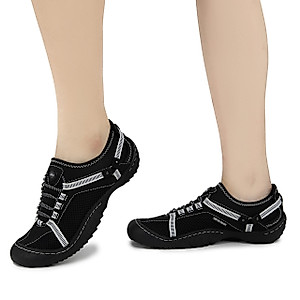 Jambu Women's JBU, Tahoe Slip-On - Wide Width Black/White