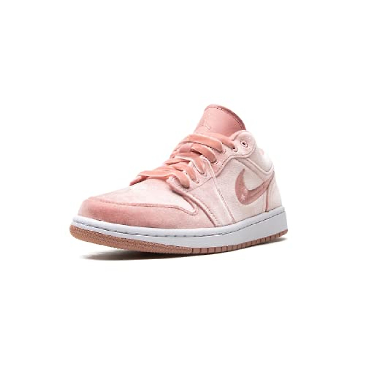Jordan Womens WMNS Air Jordan 1 Low SE DQ8396 600 Pink Velvet - Size 6.5W